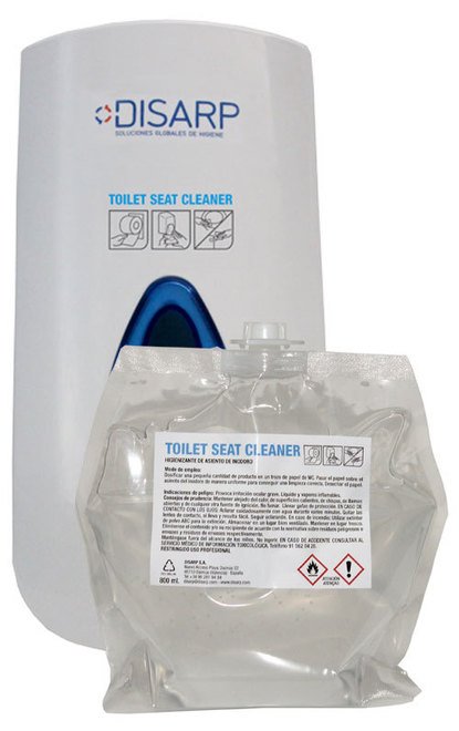 Toilet seat cleaner | APOLO HIGIENE INDUSTRIAL